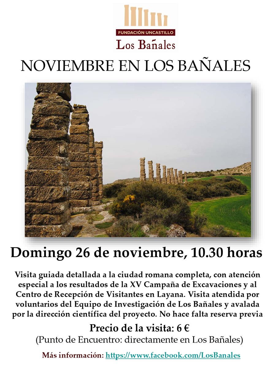 Noviembre en Los Bañales - Información del Ayuntamiento de Uncastillo